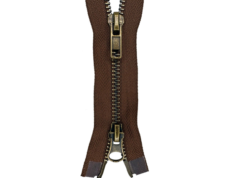 Two-Way (Double or Dual) Zippers