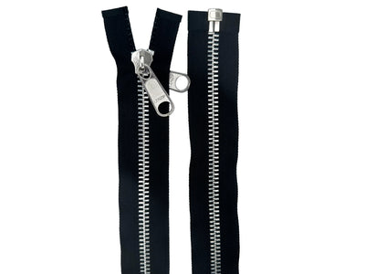10 Aluminum Long Heavy Separating (Tent) Zipper