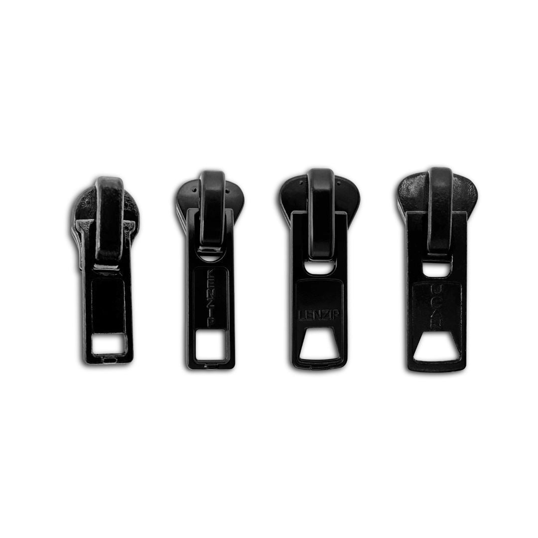 Molded Plastic Jacket Zipper Slider Sampler Pack