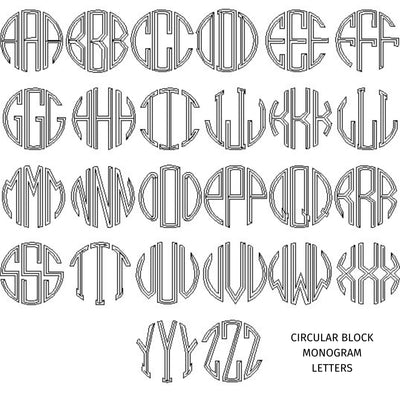 Monogrammed Blazer Buttons - Custom Engraved Set