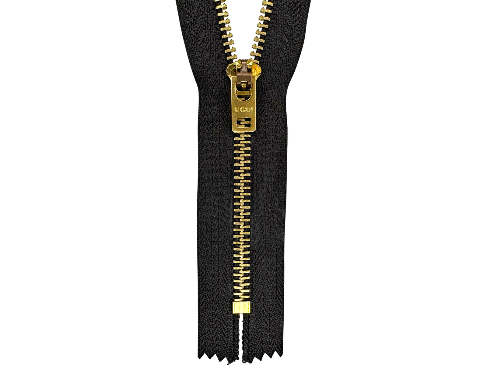 #5 Brass Closed-End (Jean / Pocket) Zipper