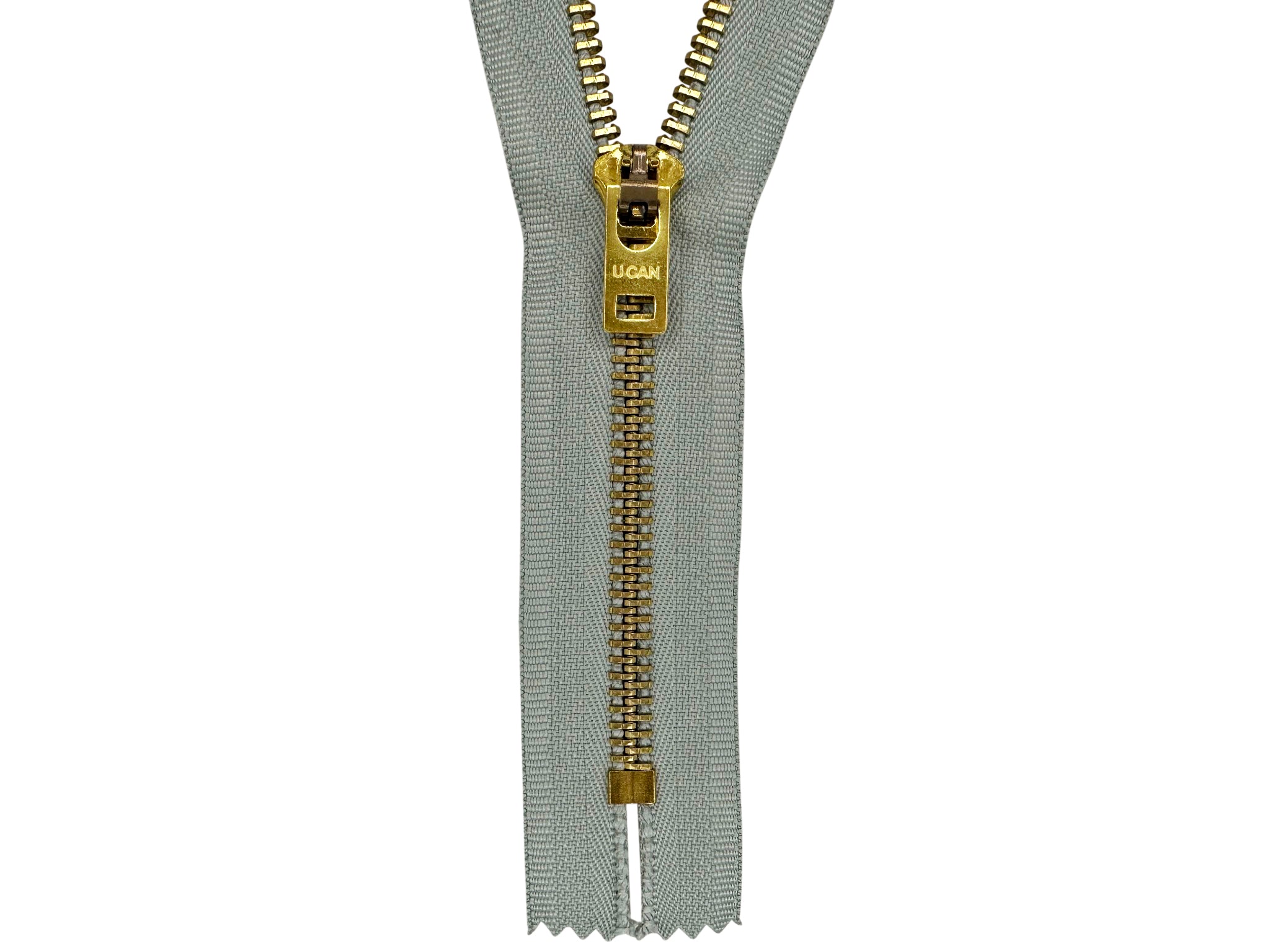 #5 Brass Closed-End (Jean / Pocket) Zipper