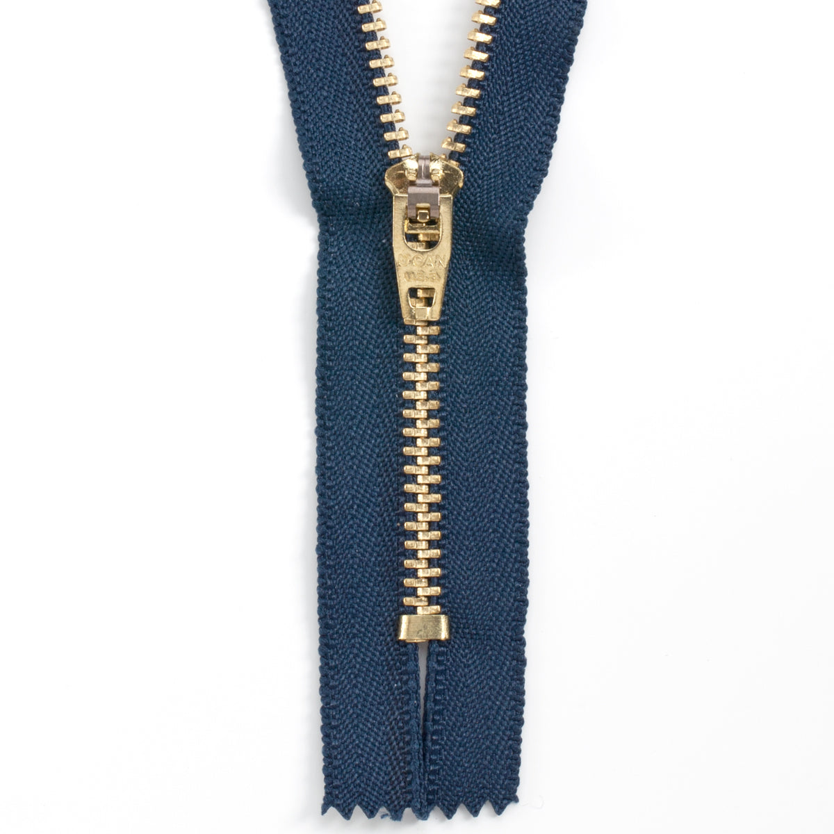 #5 Brass Closed-End (Jean / Pocket) Zipper
