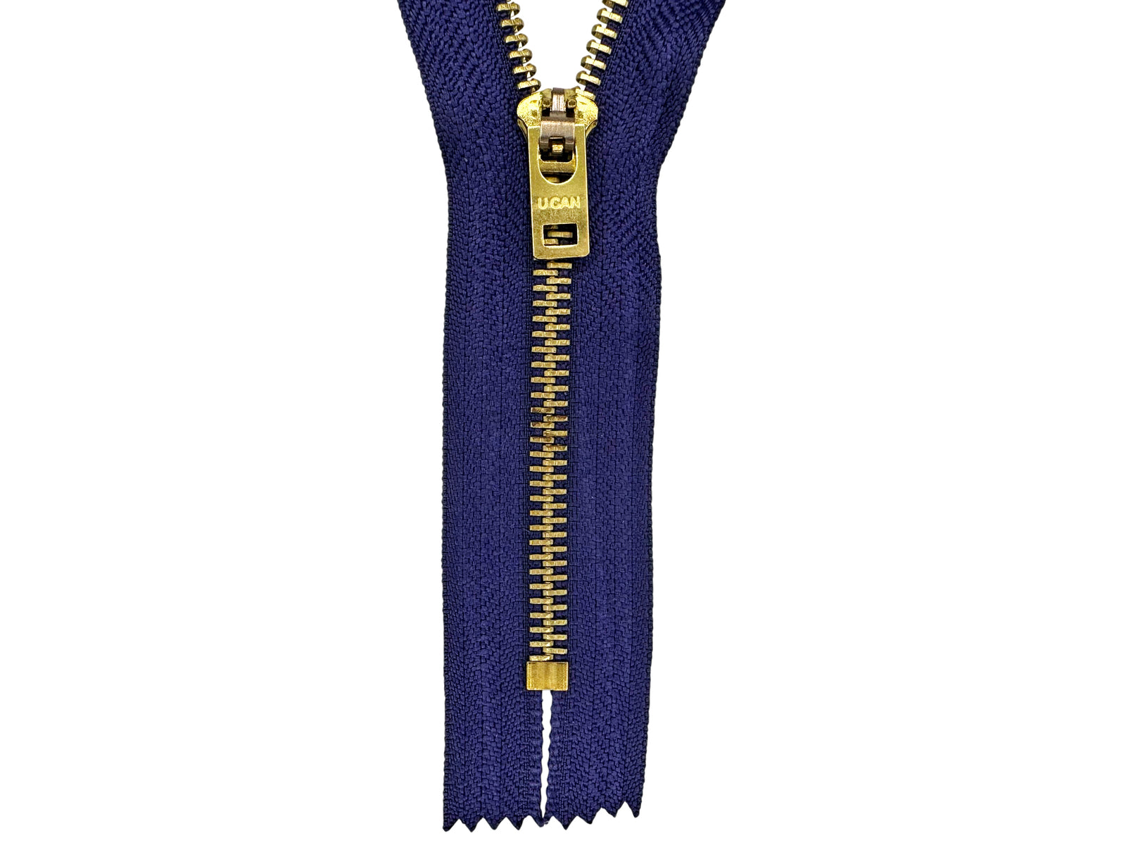 #5 Brass Closed-End (Jean / Pocket) Zipper