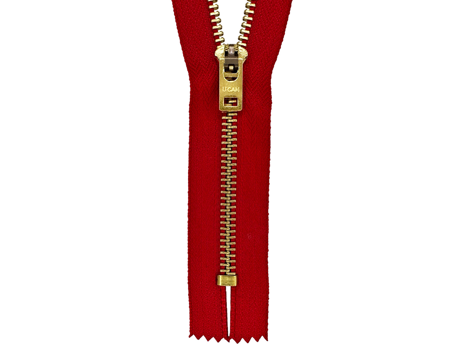 #5 Brass Closed-End (Jean / Pocket) Zipper