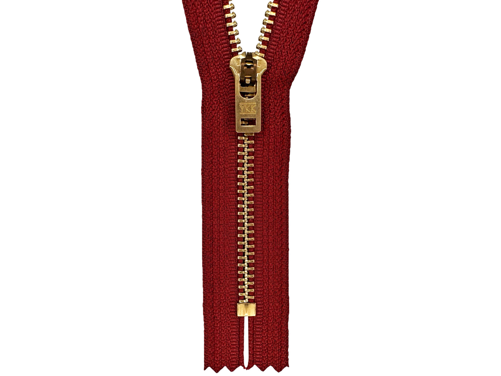 #5 Brass Closed-End (Jean / Pocket) Zipper