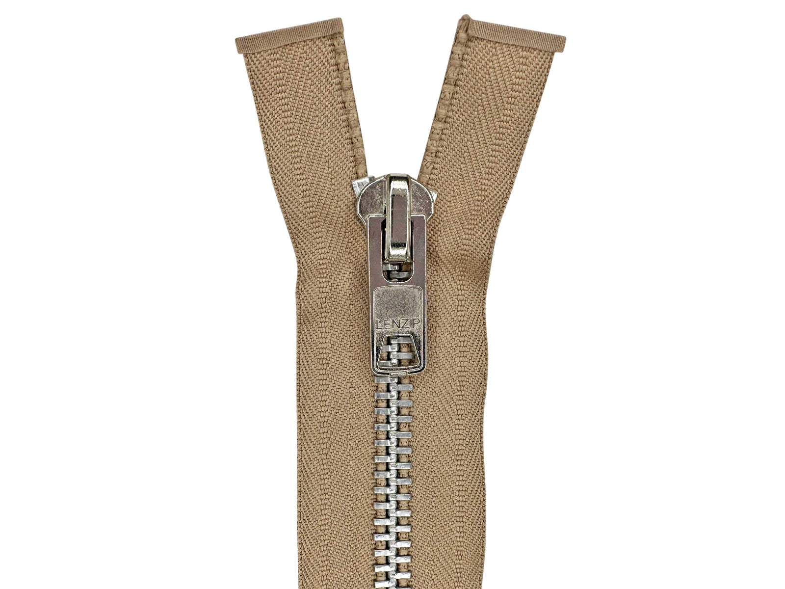 #10 Aluminum Heavy Duty Two-Way Separating (Jacket) Zipper